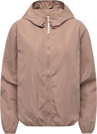 Ragwear Damen extraleichte &Uuml;bergangsjacke Sommerjacke kurz mit Kapuze Vinzie C YOUMODO Mauve Gr. XS