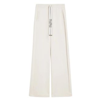 Max Mara Damen, Hosen, Wei&szlig;, SGr&ouml;&szlig;e