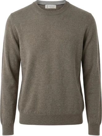Brunello Cucinelli Herren, Strickwaren, Gr&uuml;n, LGr&ouml;&szlig;e