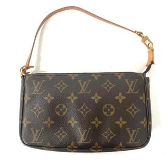 Louis Vuitton Pre-owned M51980 Pochette Pouch - - Pre-owned - Damen - Braun - ONE SIZE