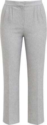 Patrizia Pepe Femme, Pantalons, Gris, Taille: 42 FR Pantalon Coupe Droite