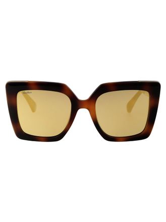 Max Mara MM0051 Tortoiseshell Acetate Sunglasses - Brown