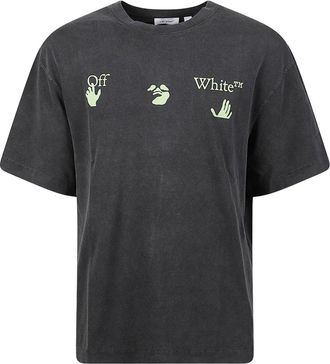 Off-white T-shirt Bacco Arrow Skate - Homme - Tops - Noir - Taille: M