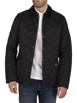 Barbour Herren Heritage Liddesdale Quiltjacke, Black, XXL