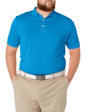 Callaway Opti-Dri Performance Golf-Poloshirt für Herren, kurzärmelig, Größe S - 4X Big & Tall, Mittelblau, Mittel