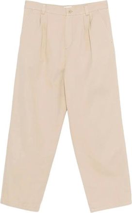 A.P.C. A.p.c., Homme, Pantalons, Beige, Taille: L Pleated Straight Pantalons