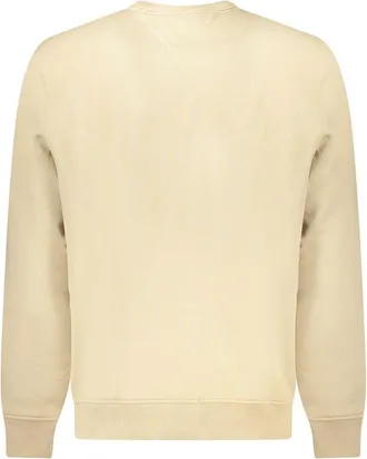 Tommy Hilfiger Cotton Crew Neck Sweatshirt - Beige