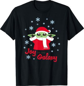 Star Wars Joy to the Galaxy Grogu Weihnachten T-Shirt
