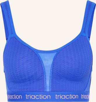 Triumph Sport-Bh Triaction Energy Lite Mit Mesh blau