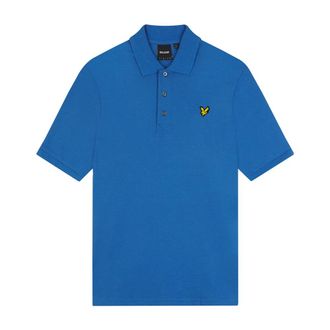Lyle & Scott Einfarbiges Poloshirt - - Tops - Herren - Blau - S
