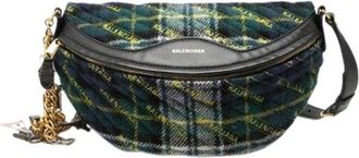 Balenciaga Sac banane vintage Pre-owned - Femme - Pre-owned - Vert - Taille: ONE Size