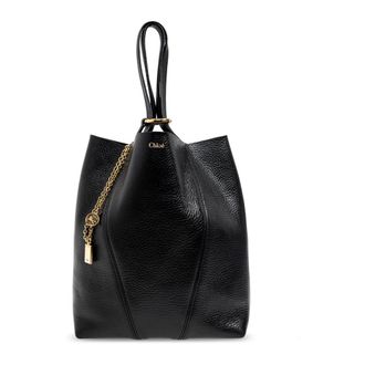 Chlo&eacute; Spin Large Shopper Bag - - Bags - Damen - Schwarzk - ONE SIZE
