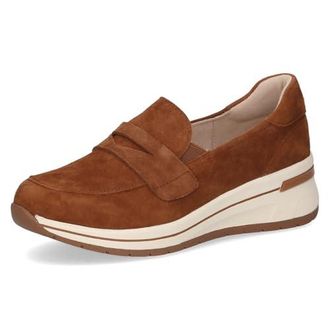 Caprice Femme Damen 9-24201-45 Mocassin, Daim Cognac, 36 EU Large