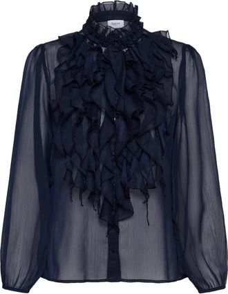 Saint Tropez Bluse - - Blouses & Shirts - Damen - Blau - S