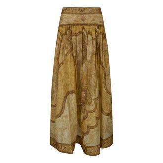Zimmermann Femme, Jupes, Multicolore, Taille: 42 FR Wanderlust Maxi Skirt