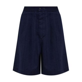 Jacquemus Shorts en coton Venice - Homme - Shorts - Bleu - Taille: W33