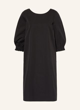 Cinque Cinque Kleid Ciinkra Mit 3/4-Arm Und R&uuml;schen schwarz