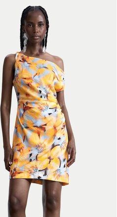 Desigual Sommerkleid Sol 26SWVW50 Gelb Slim Fit