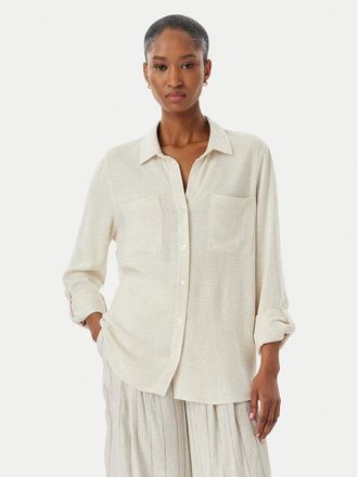 Only Hemd Asmin 15349102 Beige Regular Fit