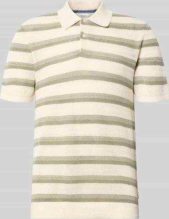 Pepe Jeans London Regular Fit Poloshirt aus reiner Baumwolle