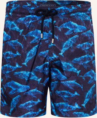 Vilebrequin Badeshorts Moorea blau