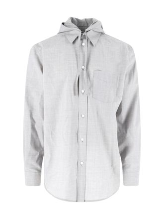 Bottega Veneta Wool Canvas Shirt