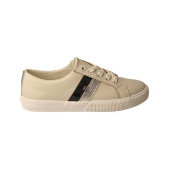 Ralph Lauren Femme, Chaussures, Beige, Taille: 36 EU Janson Baskets