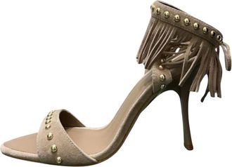 Marc Ellis Femme, Chaussures, Beige, Taille: 41 EU Sandales &agrave; Talons Hauts