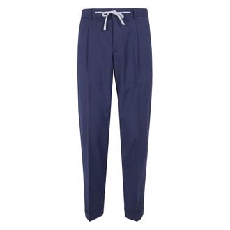 Barba Straight Hosen - - Trousers - Herren - Blau - M