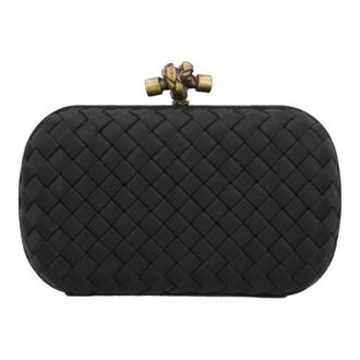 Bottega Veneta Pochette Knot Pre-owned - Femme - Pre-owned - Noir - Taille: ONE Size
