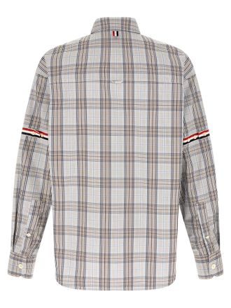 Thom Browne Mens Multicolor Cotton Blouse