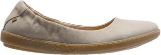 El Naturalista Femme Ballerines Classiques Coral, Dame Ballerines,Semelle int&eacute;rieure Amovible,Chaussures de Loisir,Slip-on,Piedra,37 EU / 4 UK