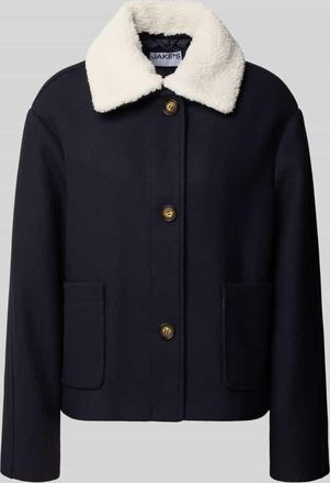 Jake*s Casual Boxy Fit Kurzmantel mit Woll-Anteil