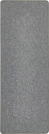 Andiamo Teppich Grotone - Wohnzimmerteppich einfarbig Teppich Schlafzimmer pflegeleicht mit rutschhemmender R&uuml;ckseite Teppich K&uuml;che 67 x 140 cm Anthrazit