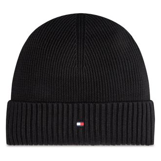 Tommy Hilfiger M&uuml;tze Tommy Hilfiger Flag AM0AM12796 Schwarz