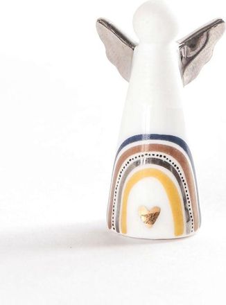 Good old Friends Porzellan Minischutzengel Regenbogen
