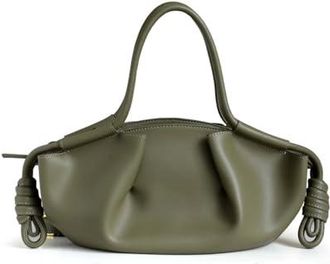 Generic Sac bandouli&egrave;re tendance Cloud pour femme, sac &agrave; main de soir&eacute;e pliss&eacute;, bandouli&egrave;re en cuir v&eacute;gan souple avec bandouli&egrave;re amovible