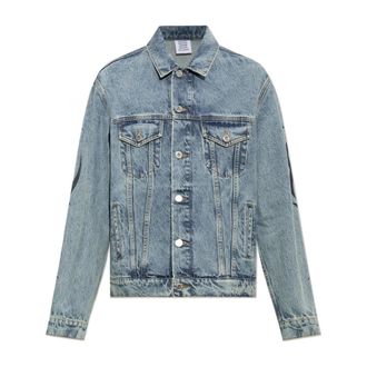 VETEMENTS Vintage-Effekt Denimjacke - - Jackets - Herren - Blau - M