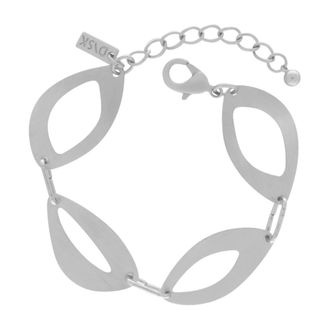 Dansk Copenhagen Bracelet Alaya Asym&eacute;trique - Femme - Accessoires - Gris - Taille: ONE Size