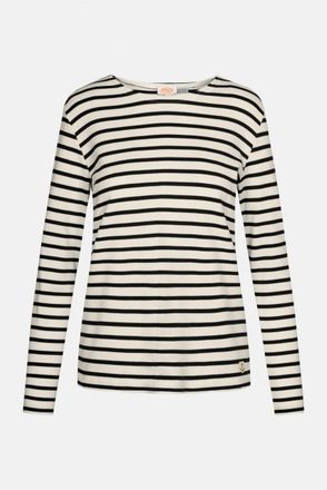 Armor Lux Streifenshirt Lesconil Natur Dunkelblau Gestrei