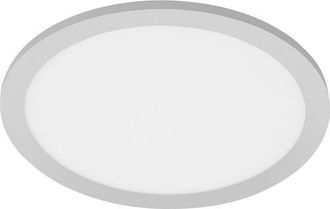 Telefunken led Panel Bewegungsmelder 20W chrom-weiß Metall-Kunststoff Ø30cm