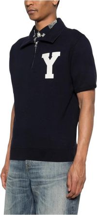 CHESAPEAKE'S Homme, Tops, Bleu, Taille: XL Polo &agrave; col pointu