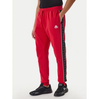 Kappa Jogginghose Banda Alanz 3 321Y8FW Rot Comfort Fit