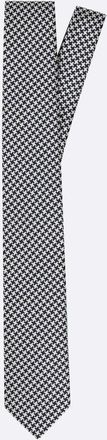 van Laack Krawatte mit Hahnentritt Struktur