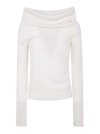 Nuur Pull Col Rond - Blanc