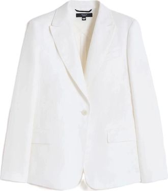 Max Mara Femme, Vestes, Blanc, Taille: 34 FR Wkdnalut Jacket