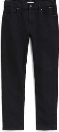 Armedangels Herren Slim Jeans recycelter Baumwoll Mix Comfort Stretch IAAN Slim Fit Rinse Black
