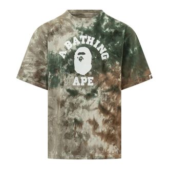 A Bathing Ape Tie Dye Relaxed Tee - - Tops - Herren - Mehrfarbig - 2XL