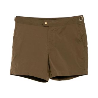 Tom Ford Micro Compact Badehose mit Schnallendetail - - Swimwear - Herren - Braun - XL