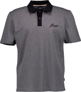 HUGO BOSS Herren Polo-Shirt grau